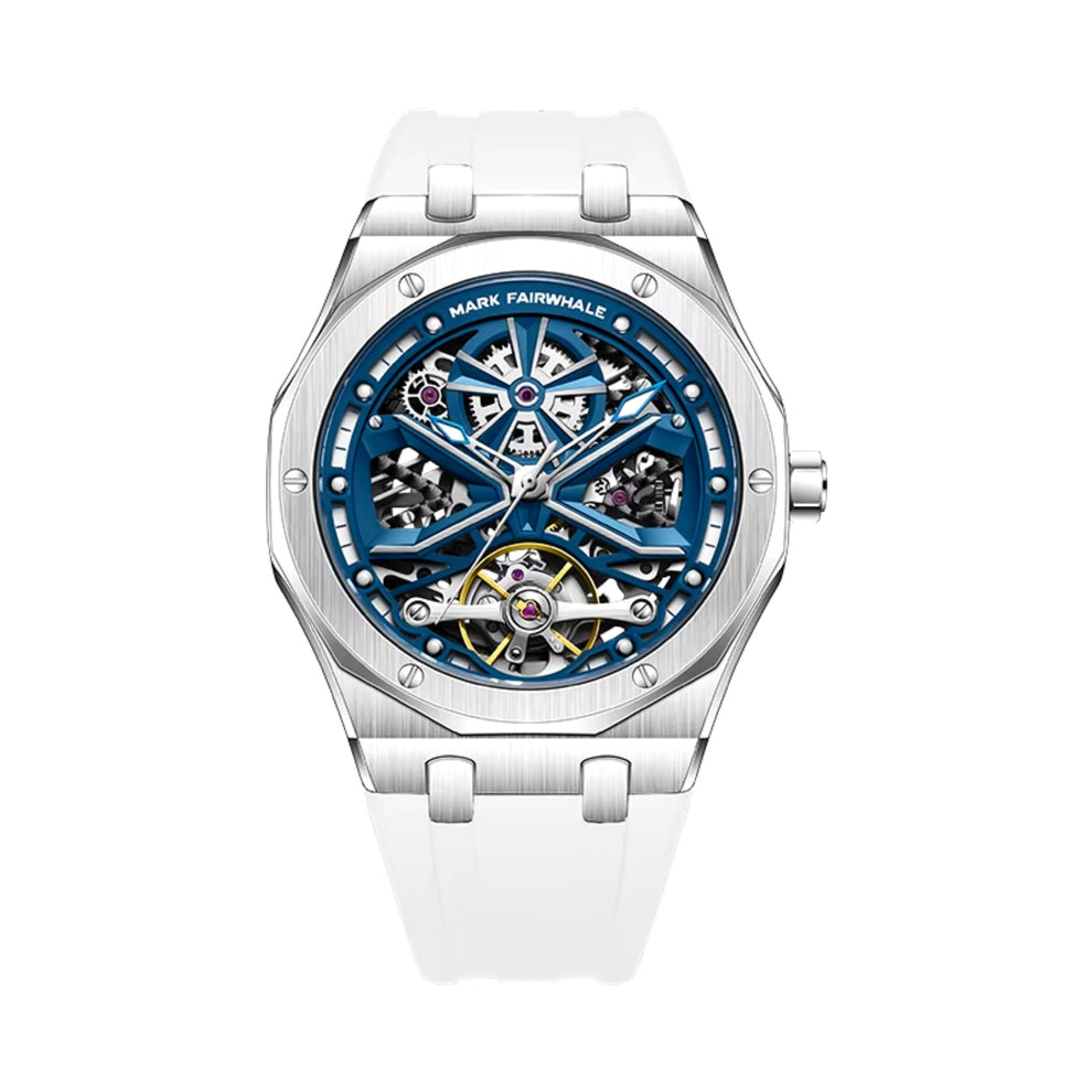 Reloj Automático MARK FAIRWHALE MYSTIC - Blanco Plata – Ghiam Lopez ...